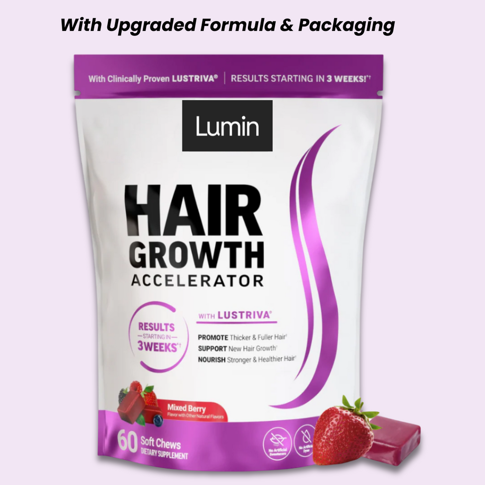 Hair Growth Accelerator - with Lustriva® – Lumin